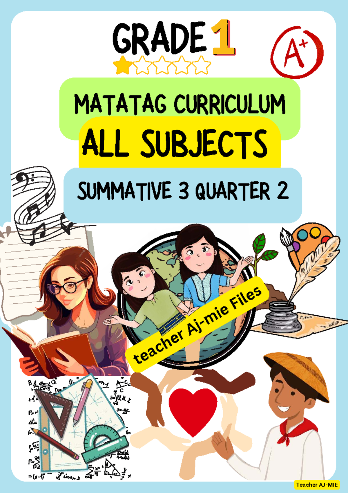 Q2 GRADE 1 SUMMATIVE 3 ASSESSMENT & ANSWER KEY - Studocu