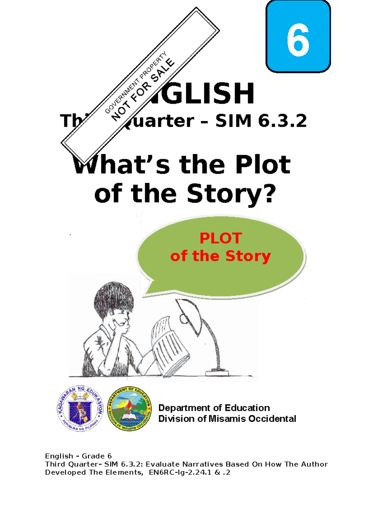 English Grade 6 - SIM 6.3: Understanding Story Plot Elements - Studocu