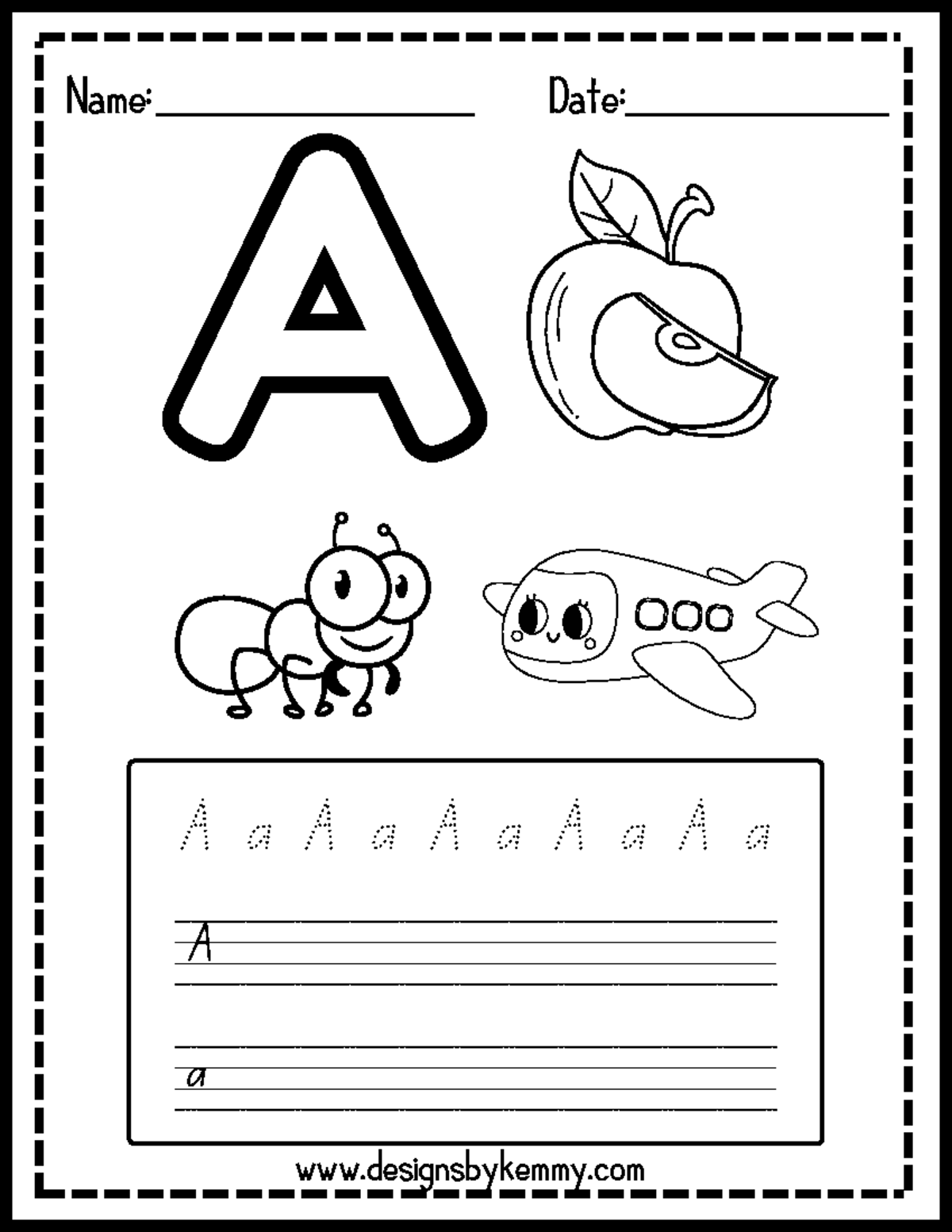 Tracing Alphabet PDF for Kids: A to T Practice - Studocu