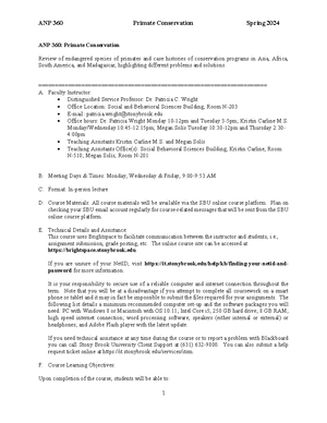 ANP Book Report - ANP 360 Book Report Goodall, J. 2010. Fifty Years at ...