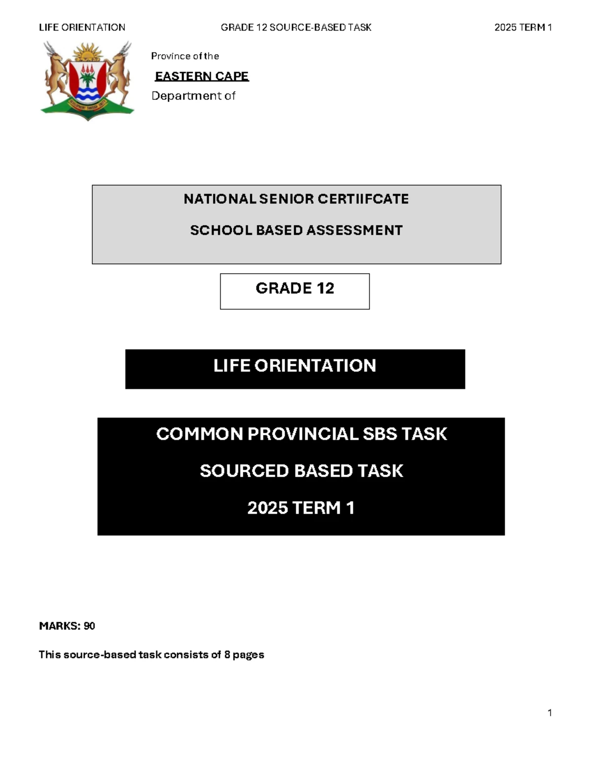 NSC Geography Gr 12 Nov 2024 Paper 2 - Exam Instructions & Guide - Studocu