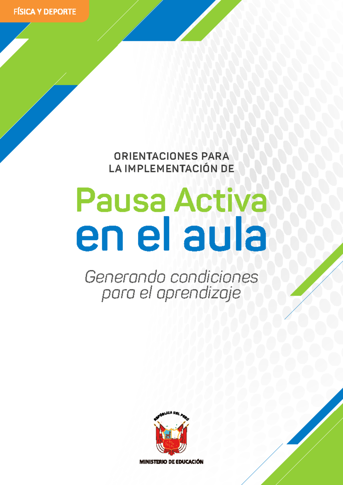 Orientaciones para la implementación de pausa activa en el aula - Studocu
