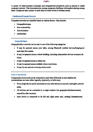 DCCN Lecture Notes: Comprehensive Overview of Computer Networks - Studocu