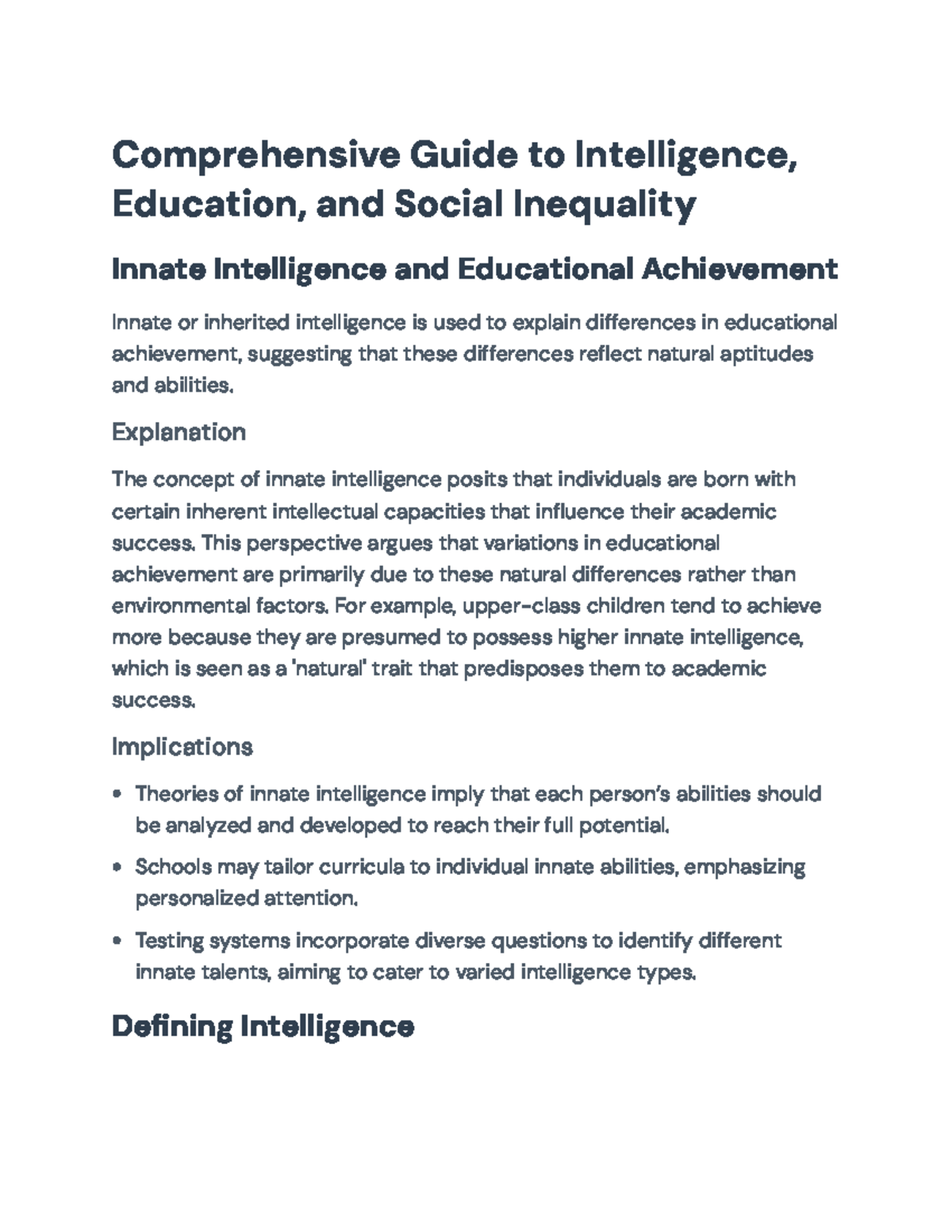 Gendered Curriculum and Educational Inequality: An In-Depth Analysis ...