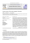 KIN 430 - CSULB - Motor Control Principles and Theory - Studocu