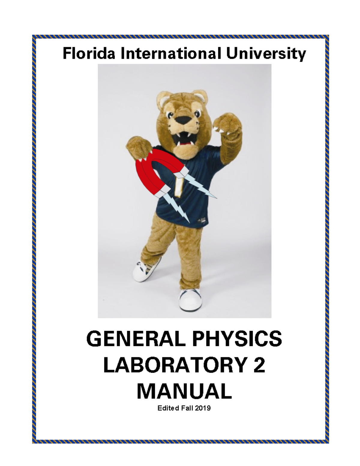 Lab Manual for General Physics Lab - PHY 2049L (Fall 2019) - Studocu
