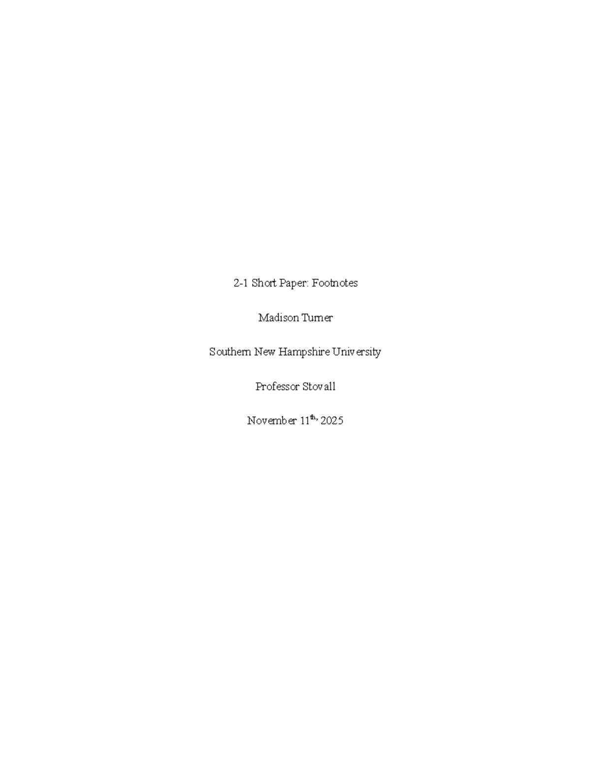 Short Paper: Understanding Financial Statement Footnotes (ACC 101 ...