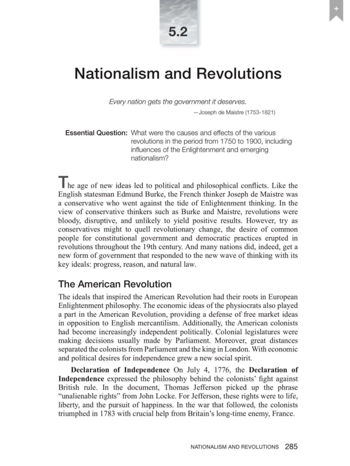 Nationalism and Revolutions: Causes and Effects (1750-1900) - Studocu