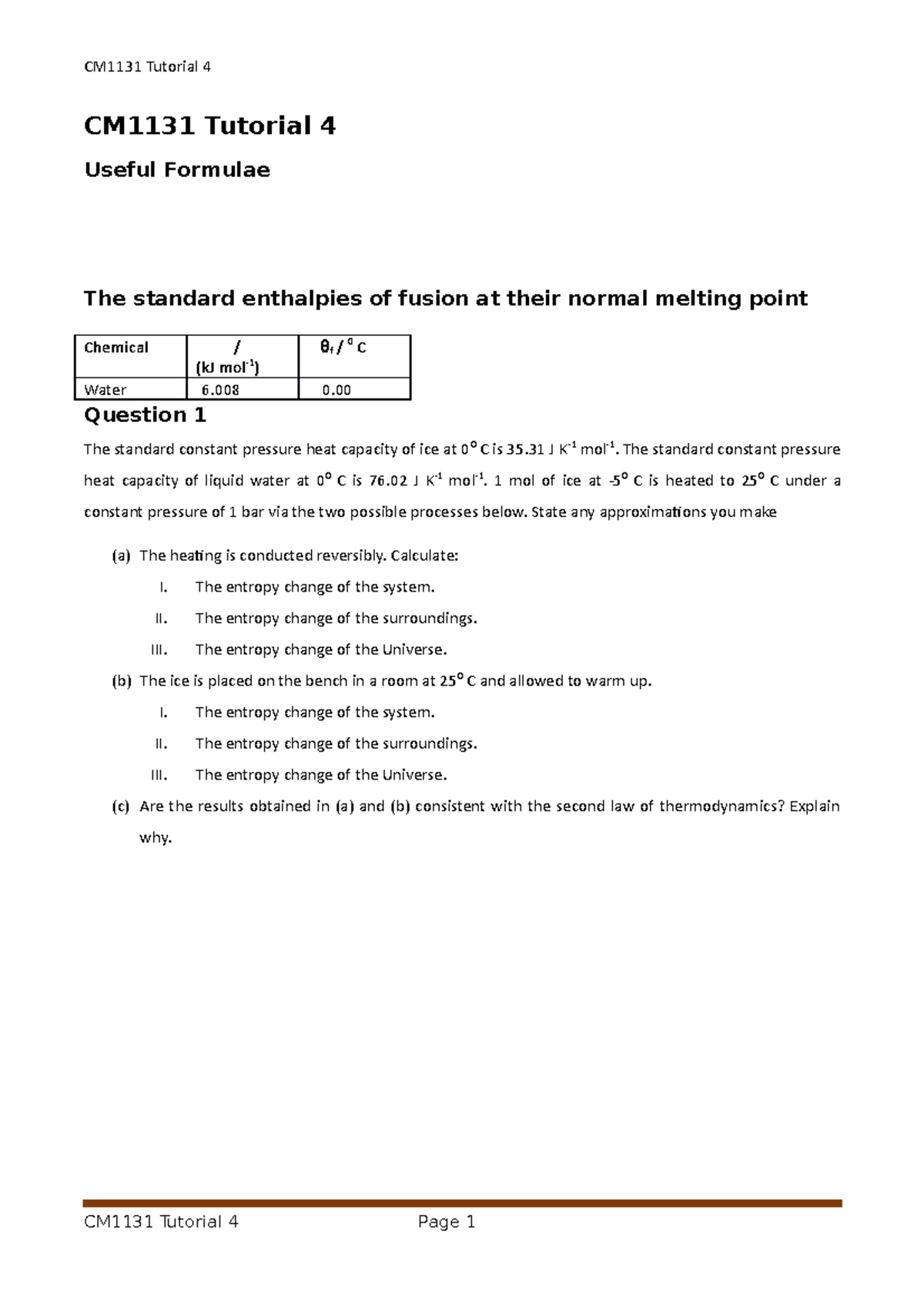 Tutorial 4 Active - Online Class - CM1131 Tutorial 4 CM1131 Tutorial 4 ...