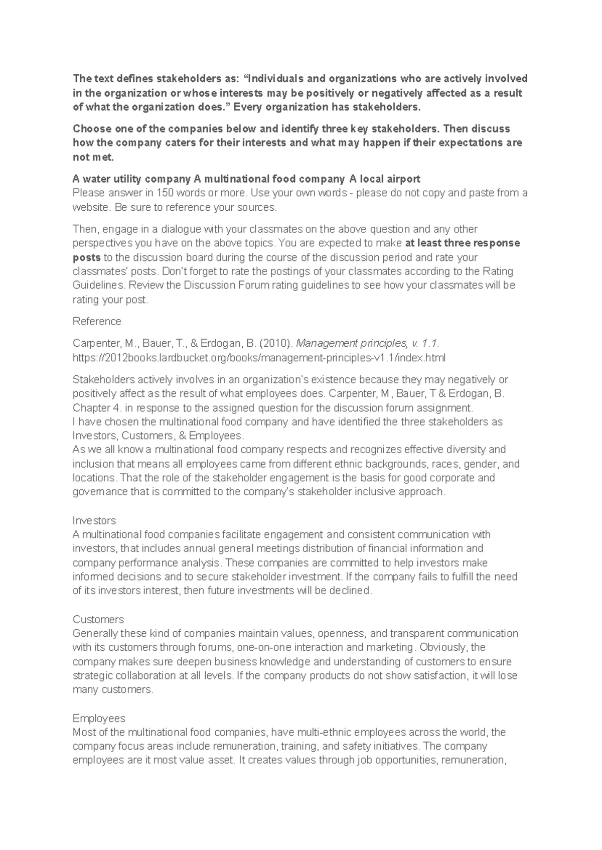 Sophia introduction-to-business-2:milestone 1 - UNIT 1 — MILESTONE 1 ...