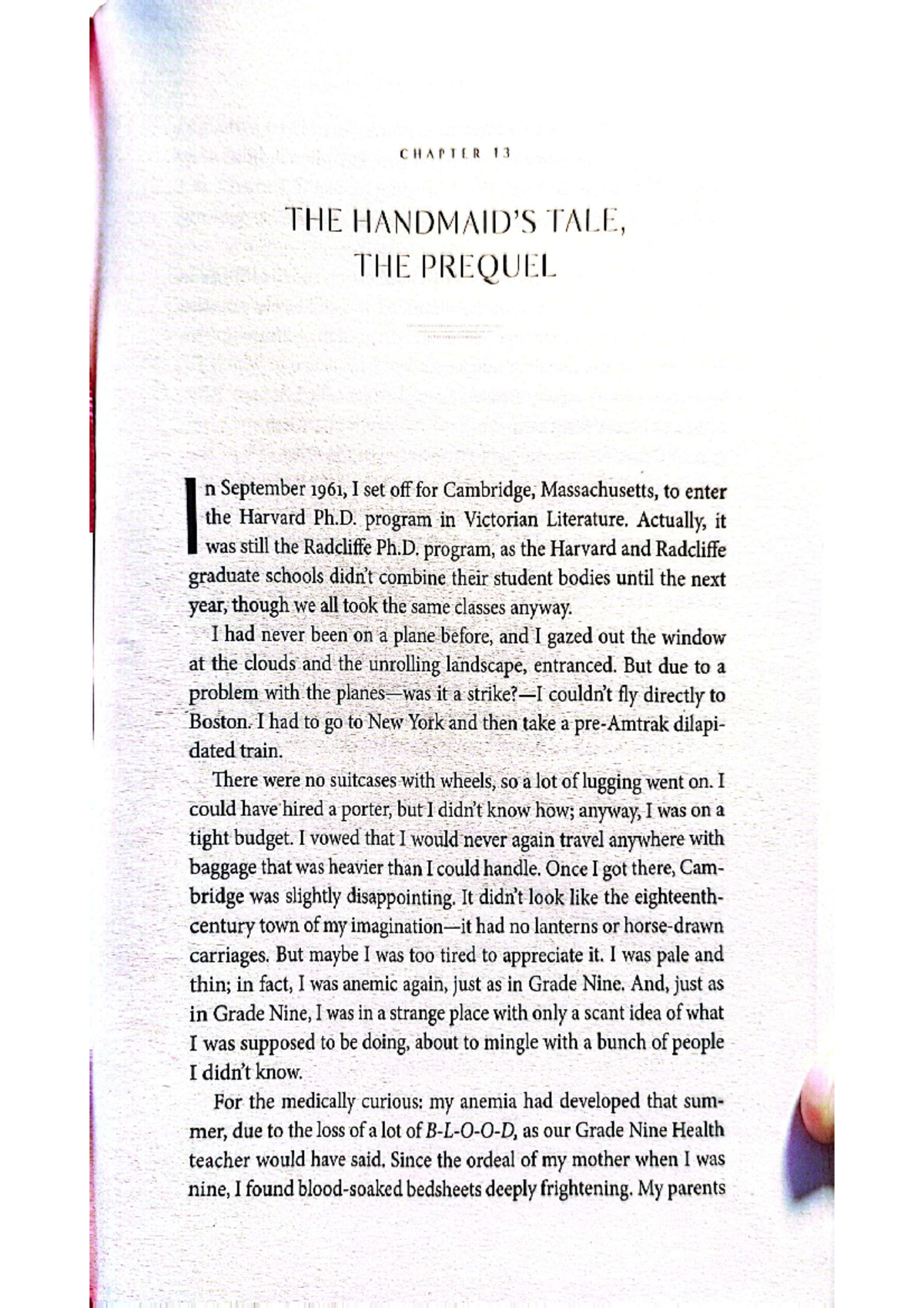 CHAPTER 13: THE TALE, THE PREQUEL - A Journey Through Harvard - Studocu