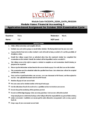 [Solved] Write down the steps when receiving stock from suppliers - Bcom In Management (BUM2246 ...