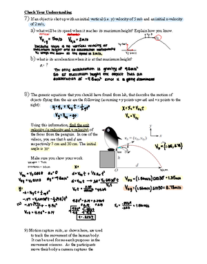 Lab 4- acceleration - Lab 4: Acceleration of a Cart In this experiment ...