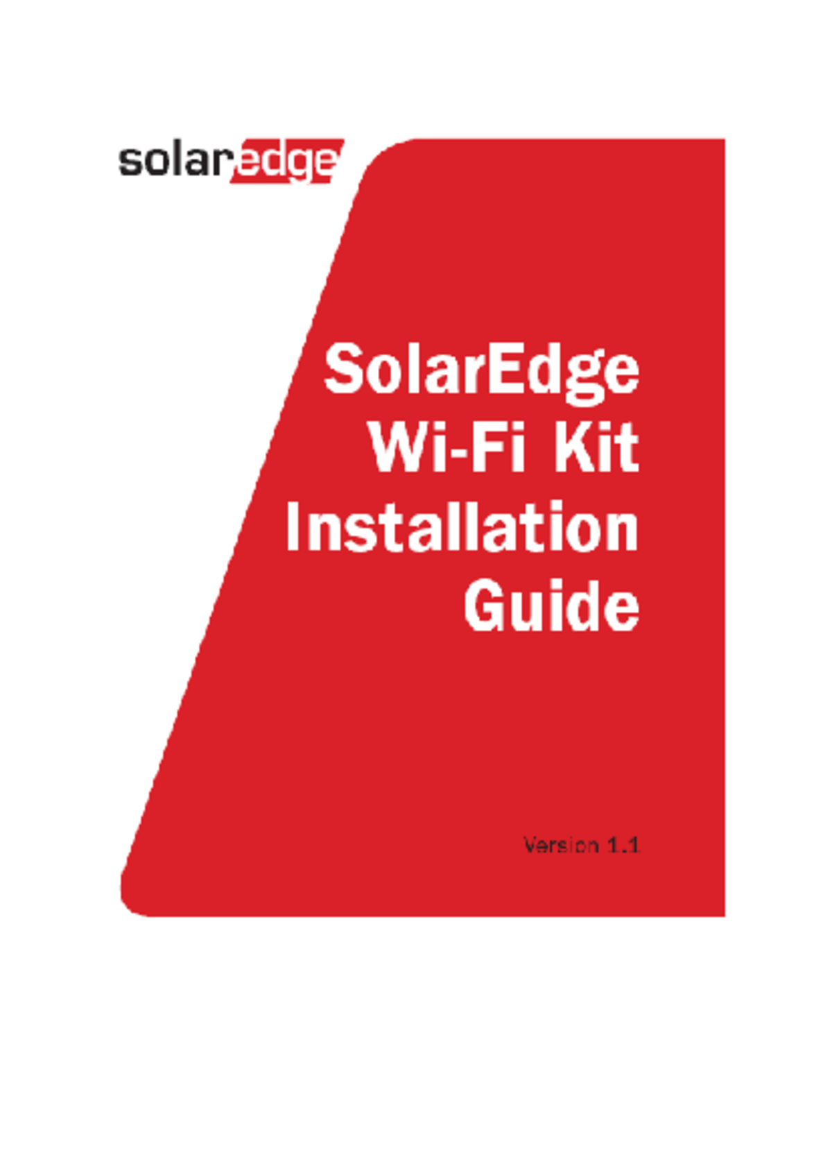 SolarEdge Wi-Fi Communication Solution Installation Guide - Studocu
