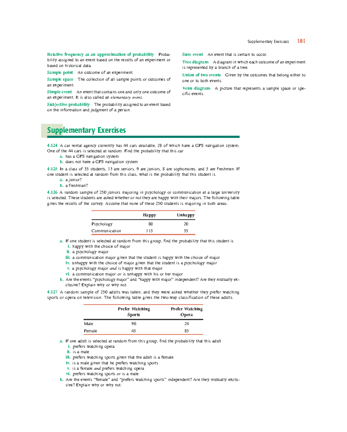 Introductory Statistics 7th Ed – Supplementary Exercises on Probability ...