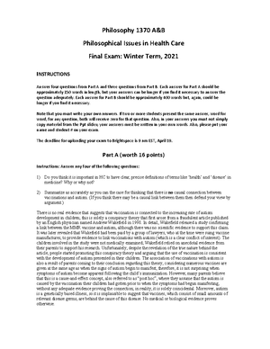 Reading Beauchamp The Four Principles Approach to Health Care Ethics ...