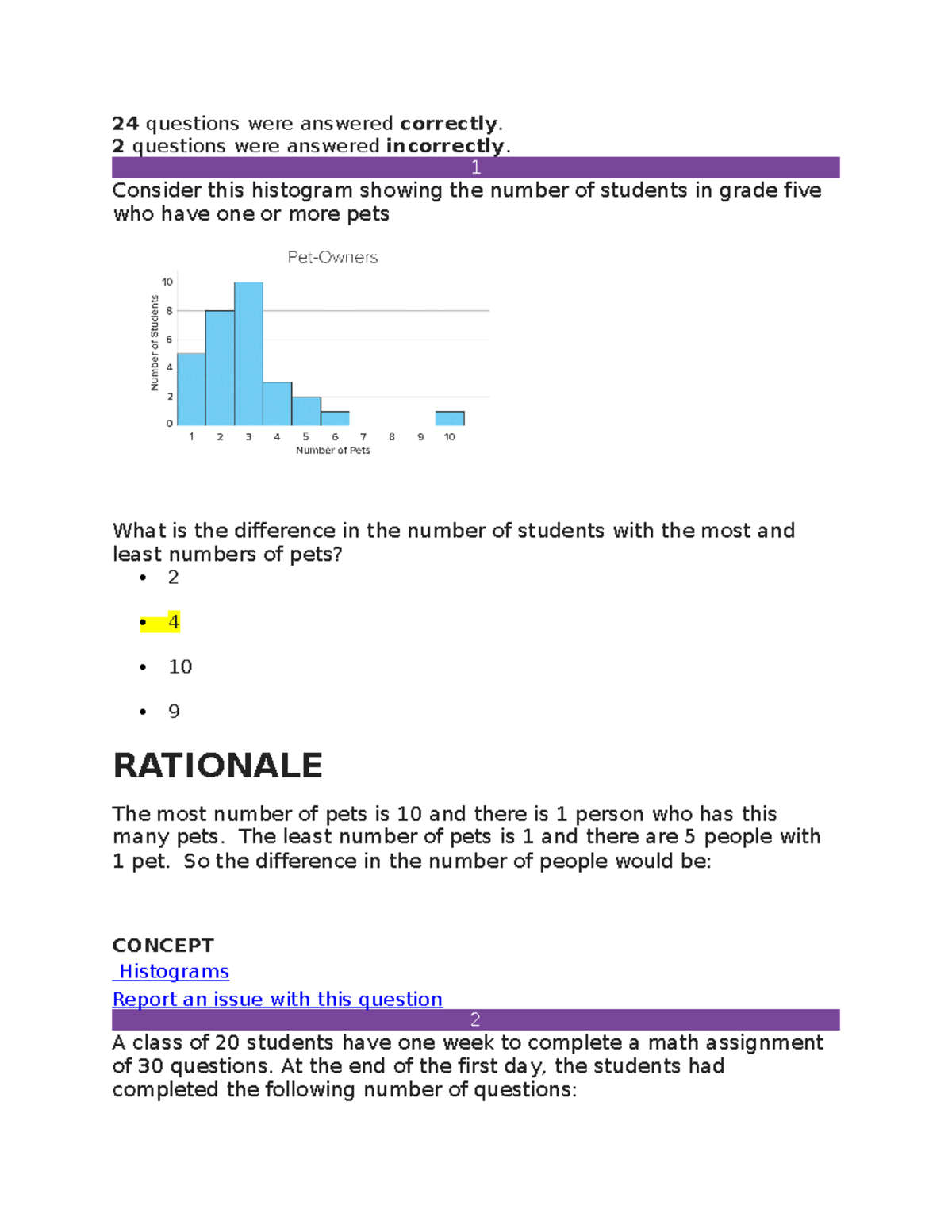 Milestone Unit 2: Analyzing Data Trends and Statistical Concepts - Studocu