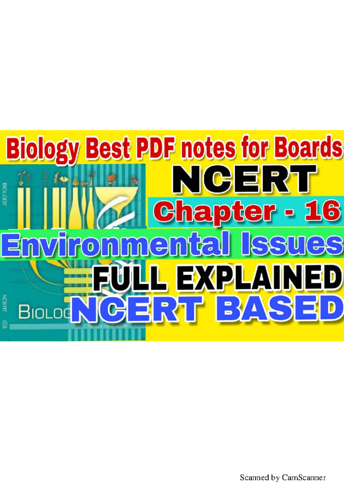 Vodl Chapter 16: Environmental Issues and Pollution Control Notes - Studocu