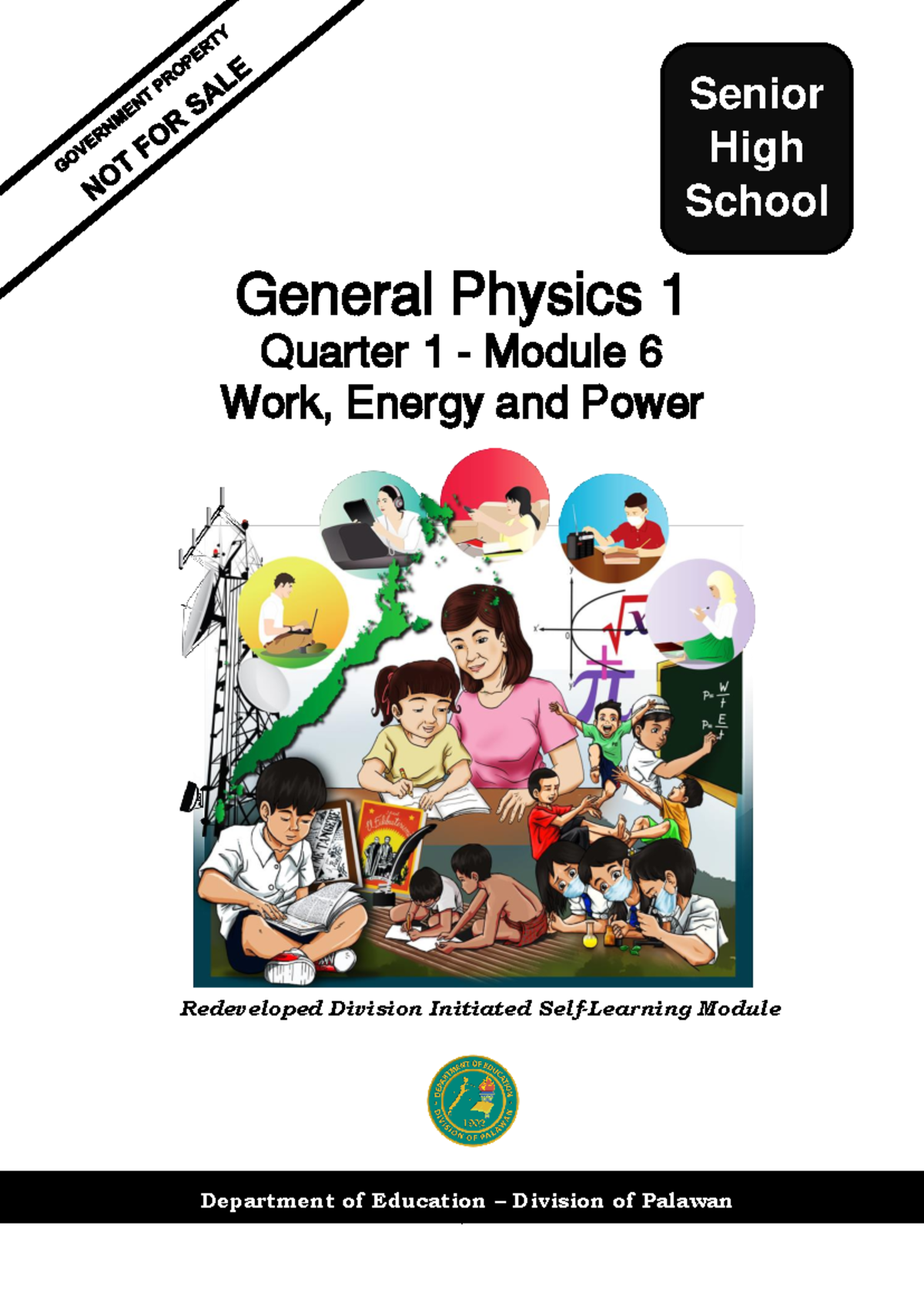 Senior General Physics 1 Q1 Module 6: Work, Energy, and Power - Studocu