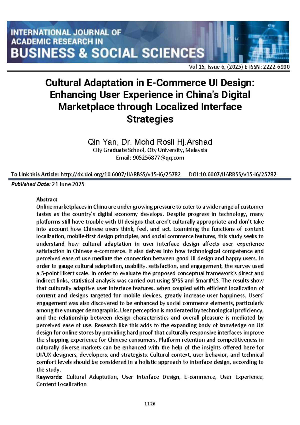 Cultural Adaptation in E-Commerce UI Design: Enhancing UX in China ...