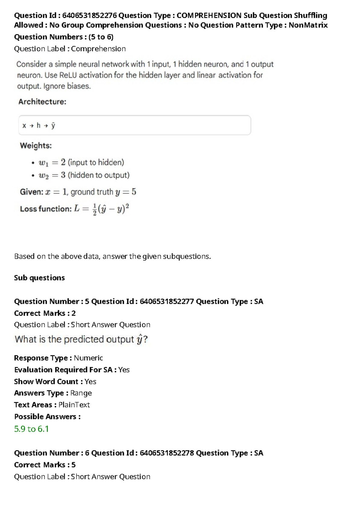 DLGen AI-4 Comprehension Questions and Short Answer Guide - Studocu