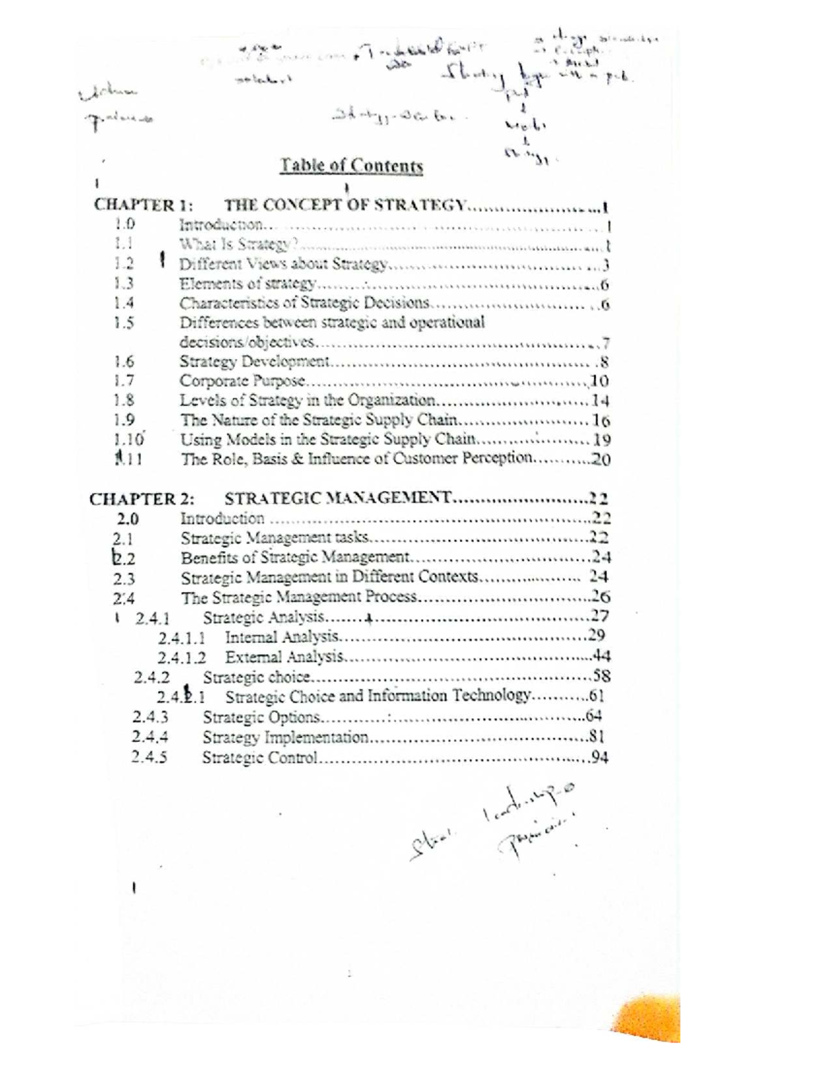 Strategic Management Notes (Course Code: SM101) - Studocu