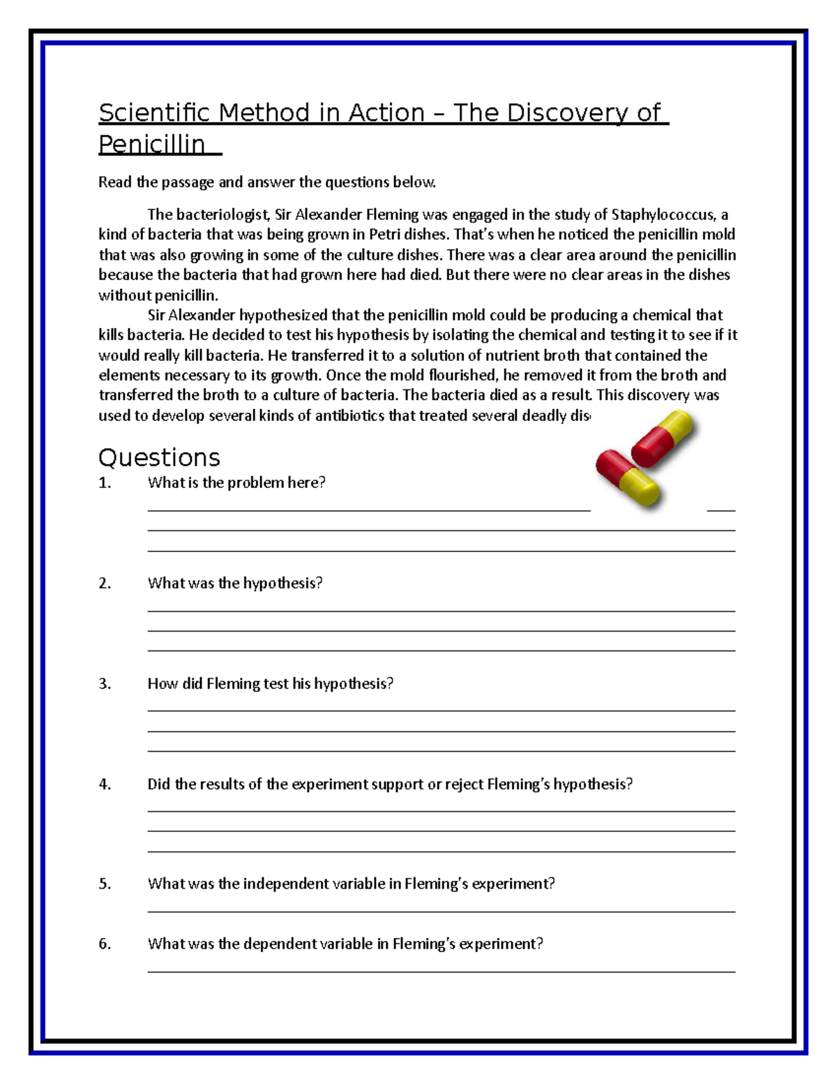 Unit 1 ec - lecture - Scientific Method in Action – The Discovery of ...