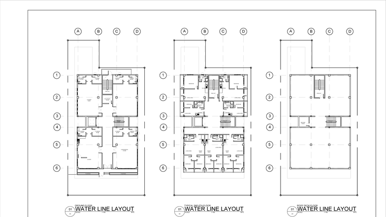 Water Line Layout for ARCADD1 Activity 08 - Rizal Tech - Studocu