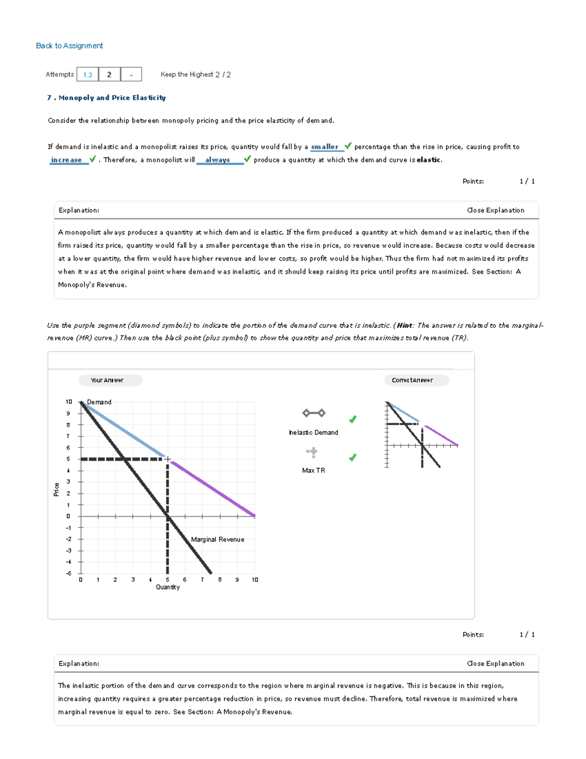 7. Monopoly Pricing & Elasticity of Demand Analysis - Studocu