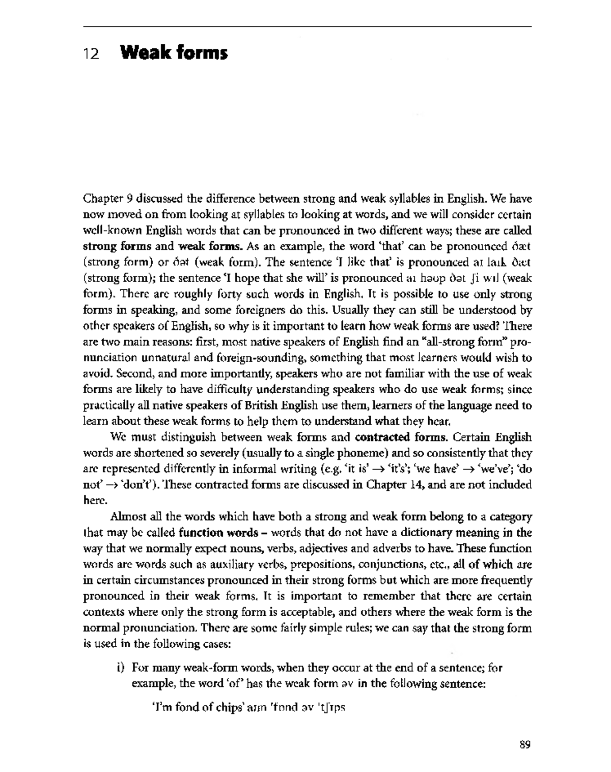 Weak Forms in English: Understanding Strong and Weak Pronunciations ...