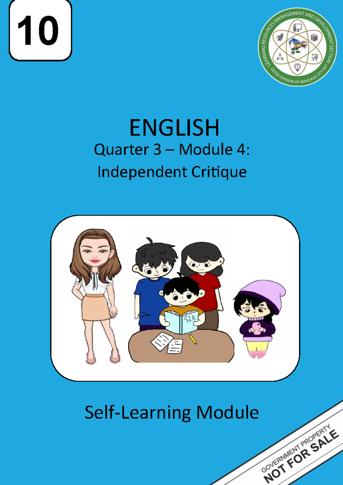 E10 Q3 Module 4: Independent Critique Guide for Grade 10 - Studocu