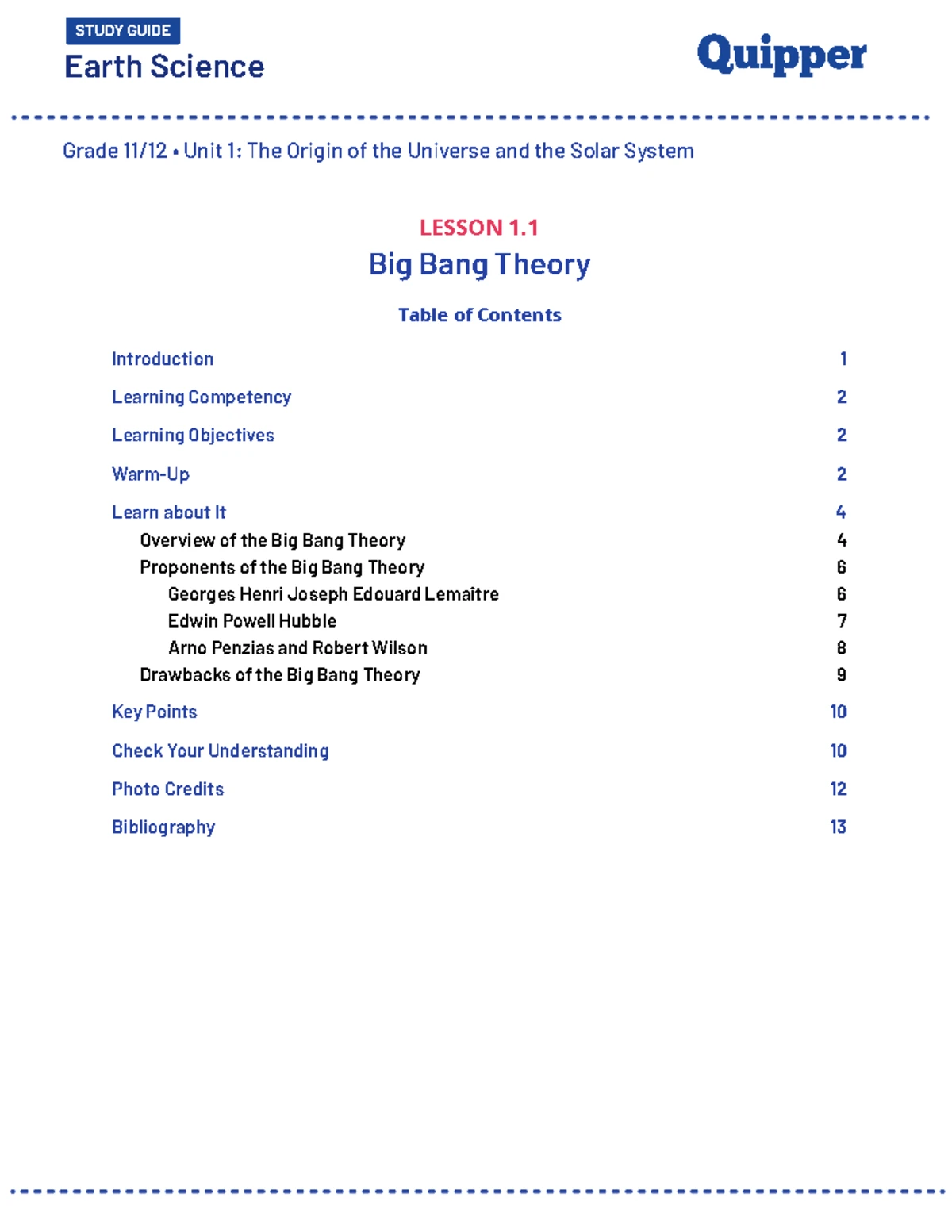 Earth and Life Science Q2: Understanding Origins and Evolution - Studocu