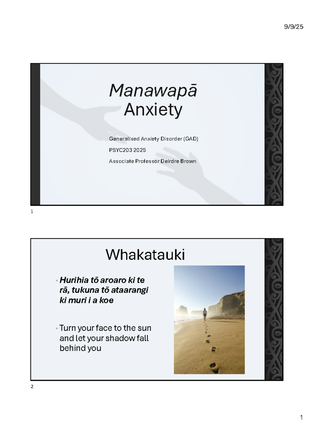 Generalized Anxiety Disorder (GAD) Overview & Treatment - PSYC203 2025 ...