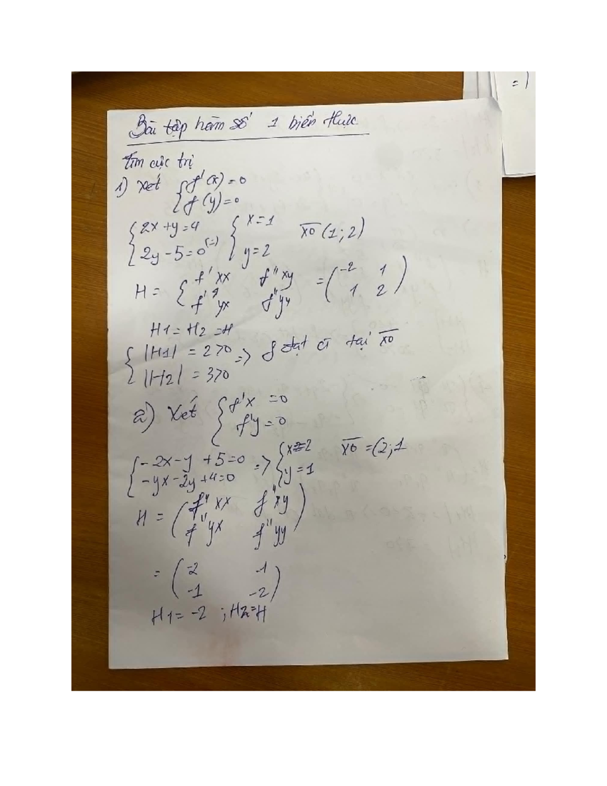 Bài tập hàm số 1 biểu thức - Toán cao cấp - Bai tap ham 1 bien thinc ...