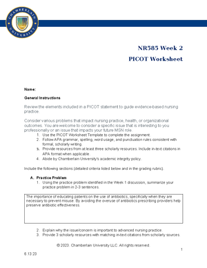 NR584 NP Week 5 NP Quality Measures Worksheet - NR584NP Nurse ...