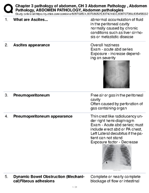Chest Exam Review: Key Concepts & Techniques for Radiography - Studocu