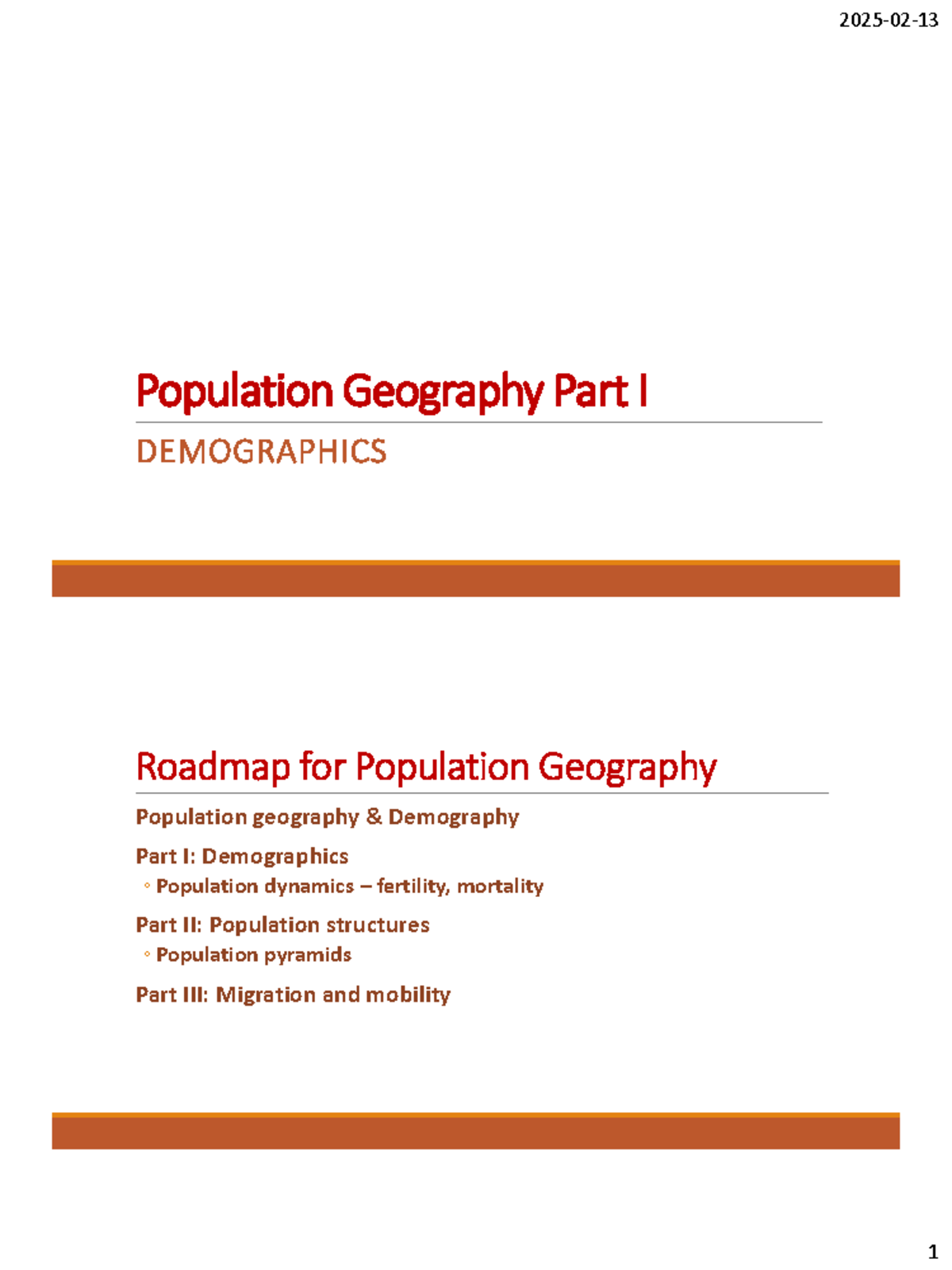 Population Growth and Dynamics: Understanding Global Demography Trends ...
