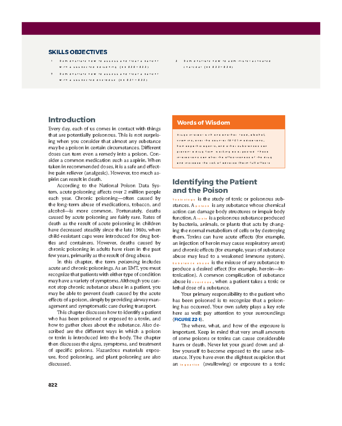 Toxicology: Assessment & Treatment of Poisoning & Overdoses (EMT) - Studocu