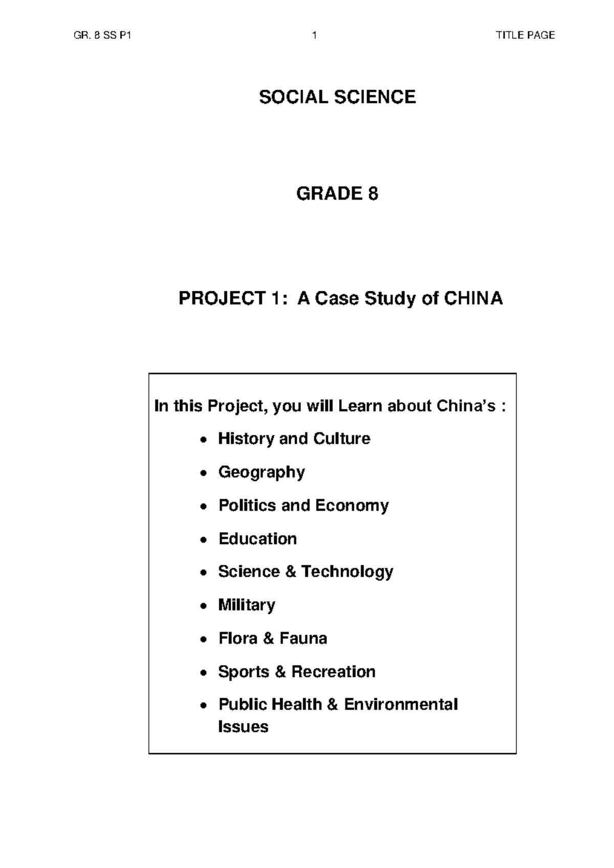 Inbound 4442229345173358509 - GR. 8 SS P1 1 TITLE PAGE SOCIAL SCIENCE ...
