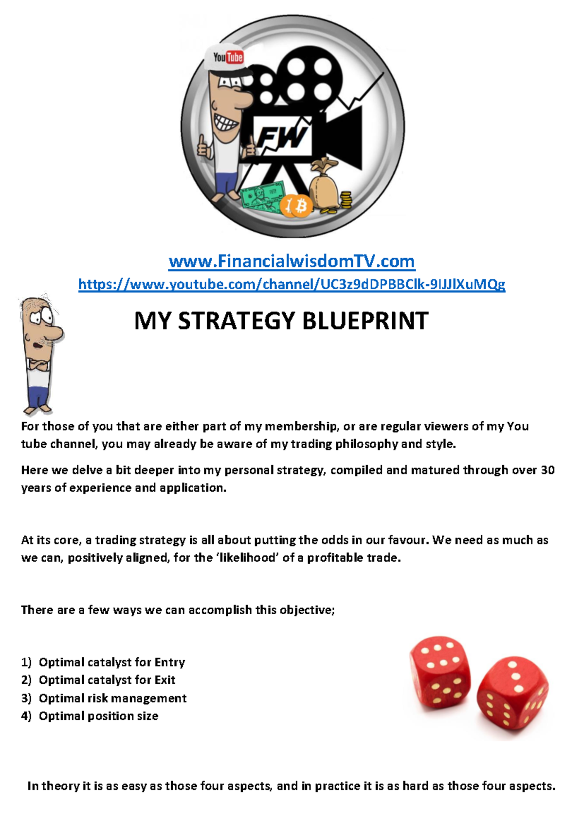 MY STRATEGY BLUEPRINT: Trading Insights & Techniques for Success - Studocu