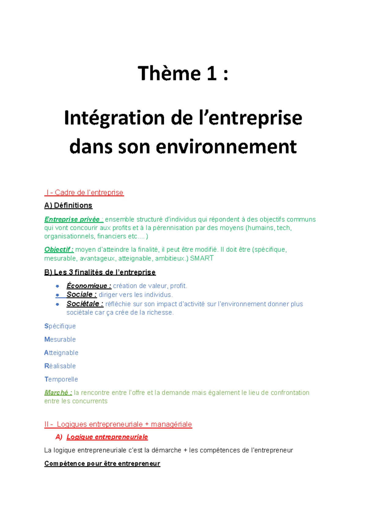Définitions CEJM : Concepts Clés du Micro, Méso et Macro-Environnement ...