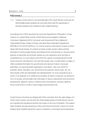 CAPS Document for Grade 4 - 6 - - Studocu