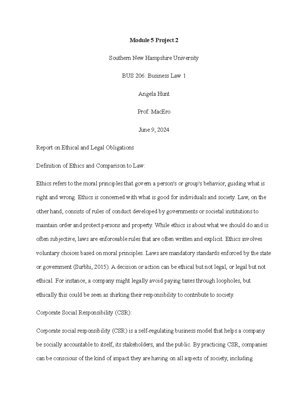 Module 5 Project 2 Assignment - Module 5 Project 2 Southern New ...