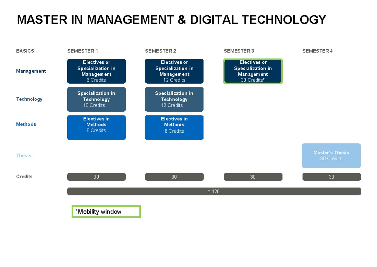 Tum school of management master in management and digital technology ...