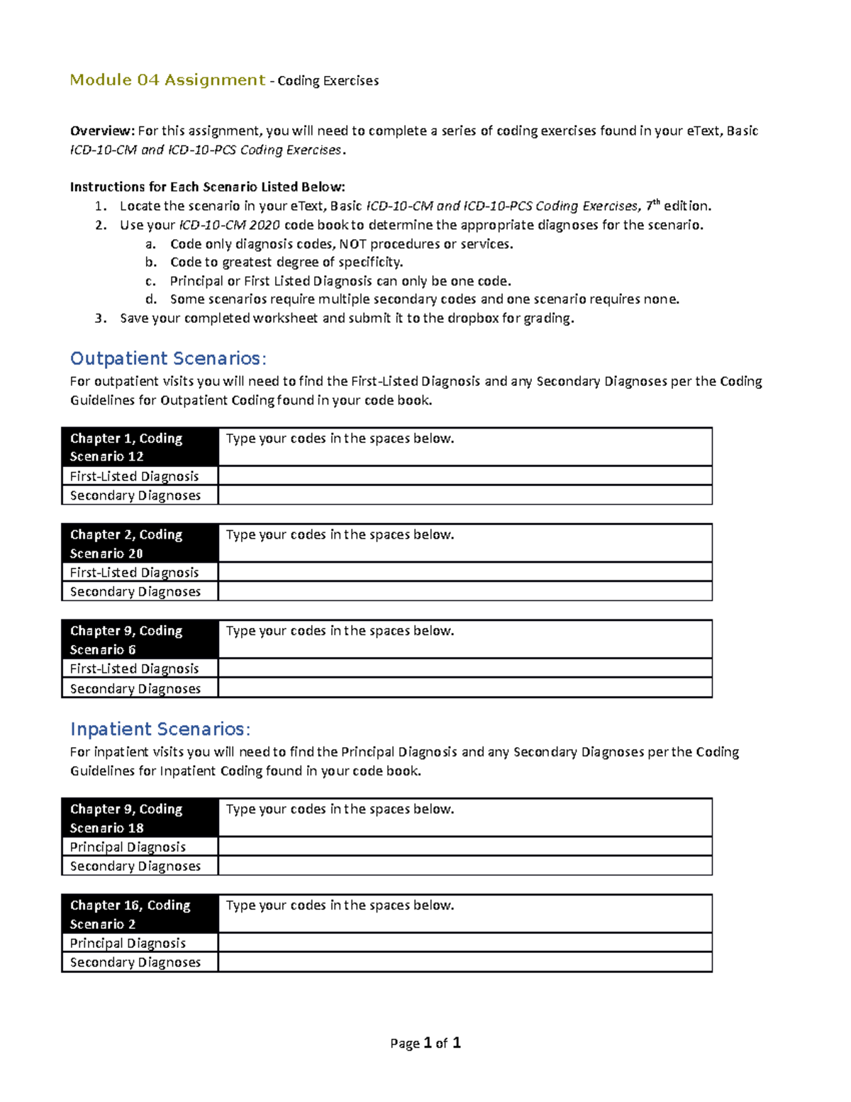 Download Coding Exercises Worksheet Module 04 Assignment Coding