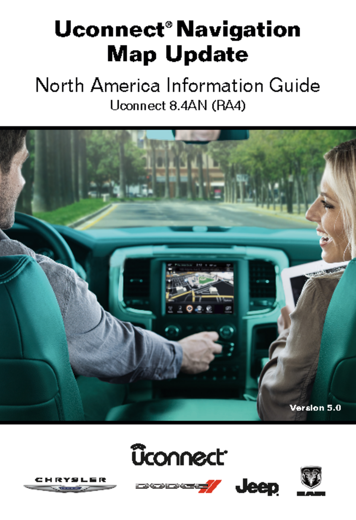 Uconnect 8.4AN (RA4) Navigation Map Update Installation Guide - Studocu