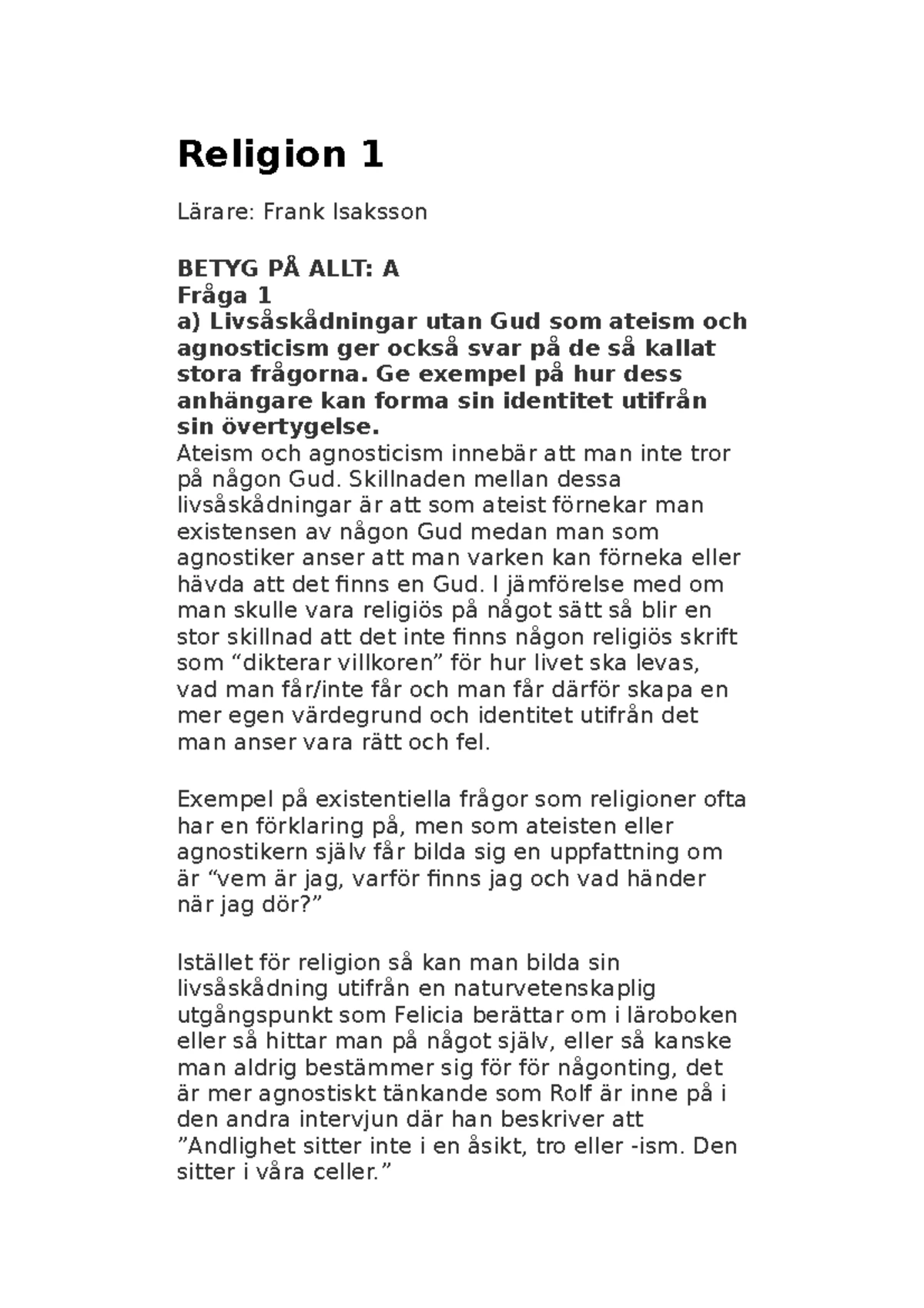 Religionskunskap 1 Uppdrag 3 - Hinduismen a) Vad är kastsystemet inom hinduismen? Vilka ...