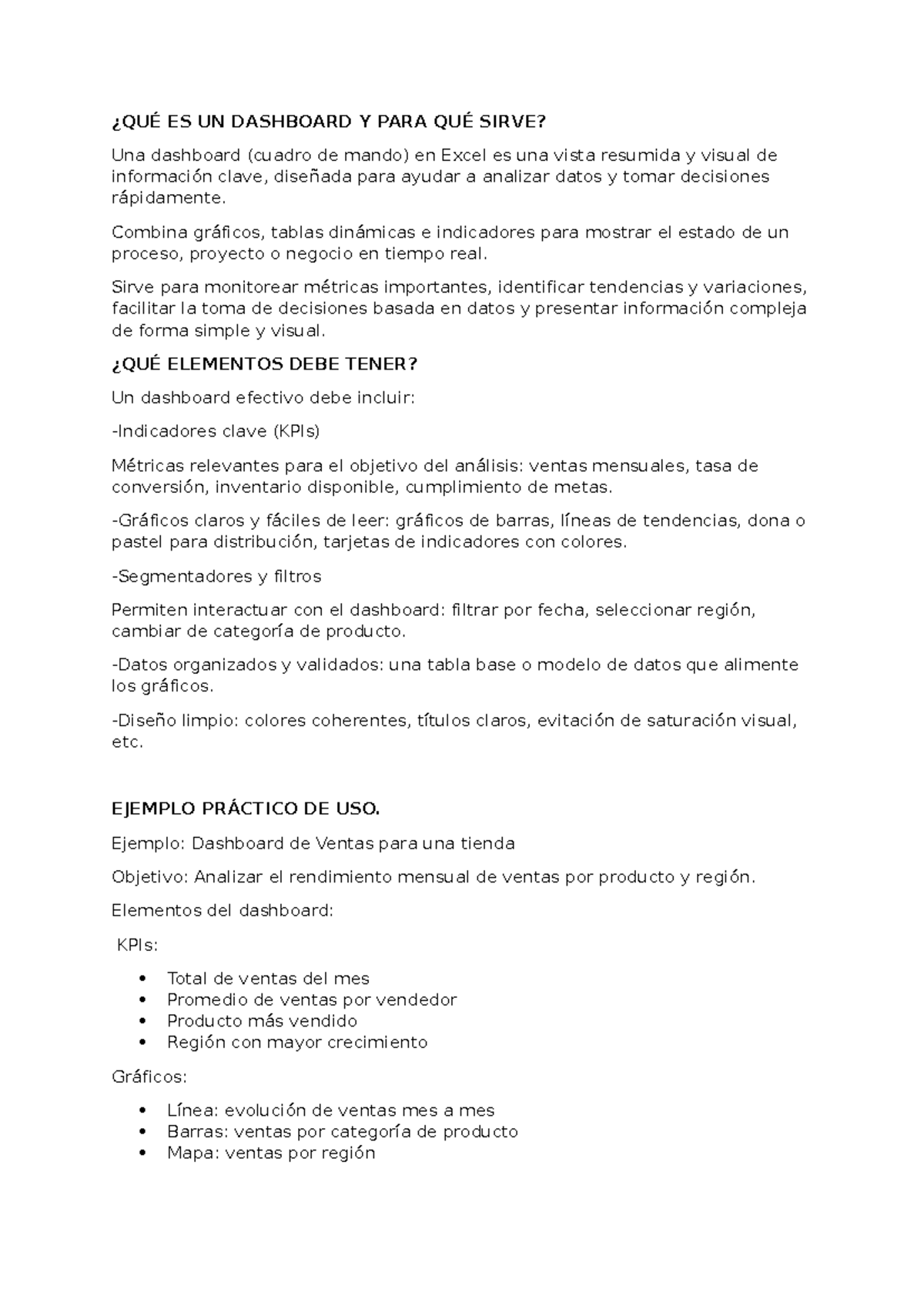 ES UN Dashboard Y SU UTILIDAD EN EL ANÁLISIS DE DATOS - Studocu