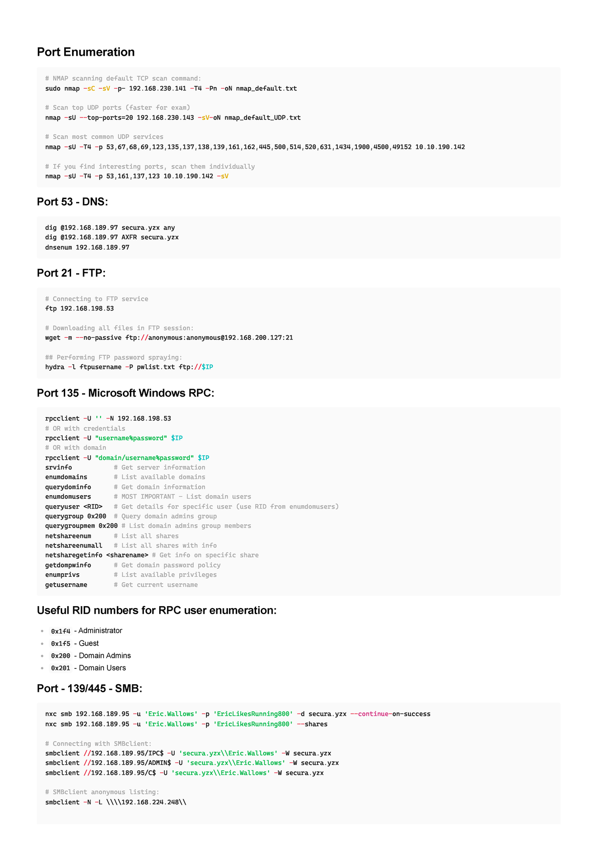 Port Enumeration Techniques for Network Scanning - Test - Studocu