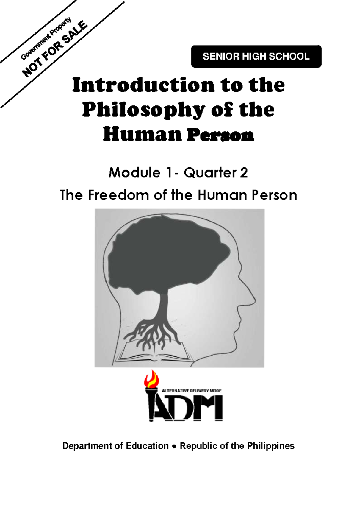 Intro to Phil Q2 Mod1: The Human Person's Freedom Explained - Studocu